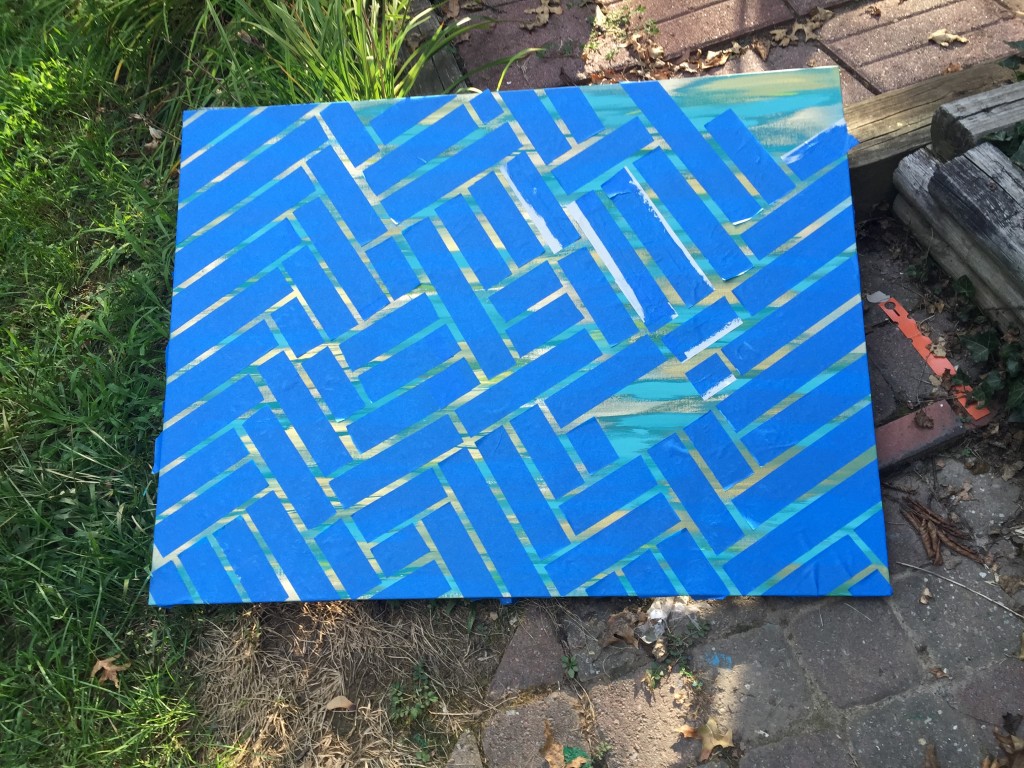 DIY Canvas Art | The Stitching Scientist