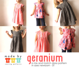 Little Geranium Dress- Free Pattern | The Stitching Scientist