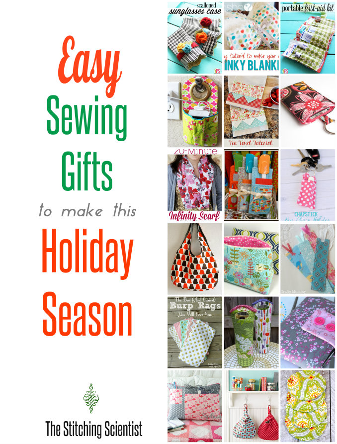 Easy Christmas Gifts to Sew The Stitching Scientist