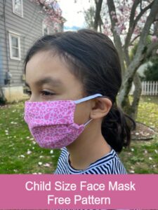 Child Size Face Mask | The Stitching Scientist